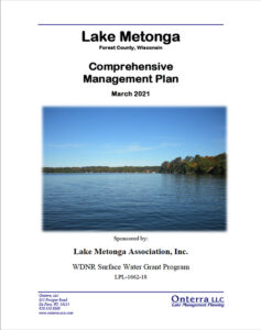 Management Plan – Lake Metonga Association